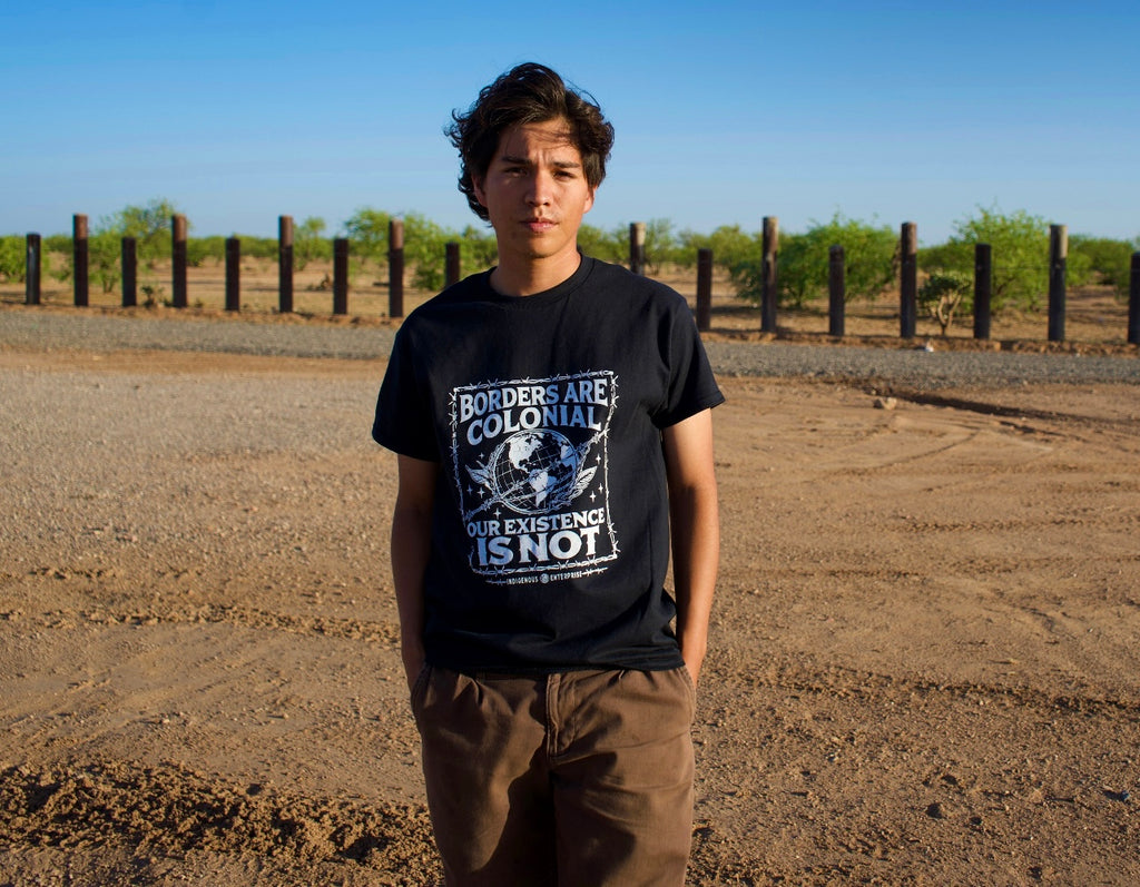 BORDERS ARE COLONIAL SHIRT – Indigenous Enterprise